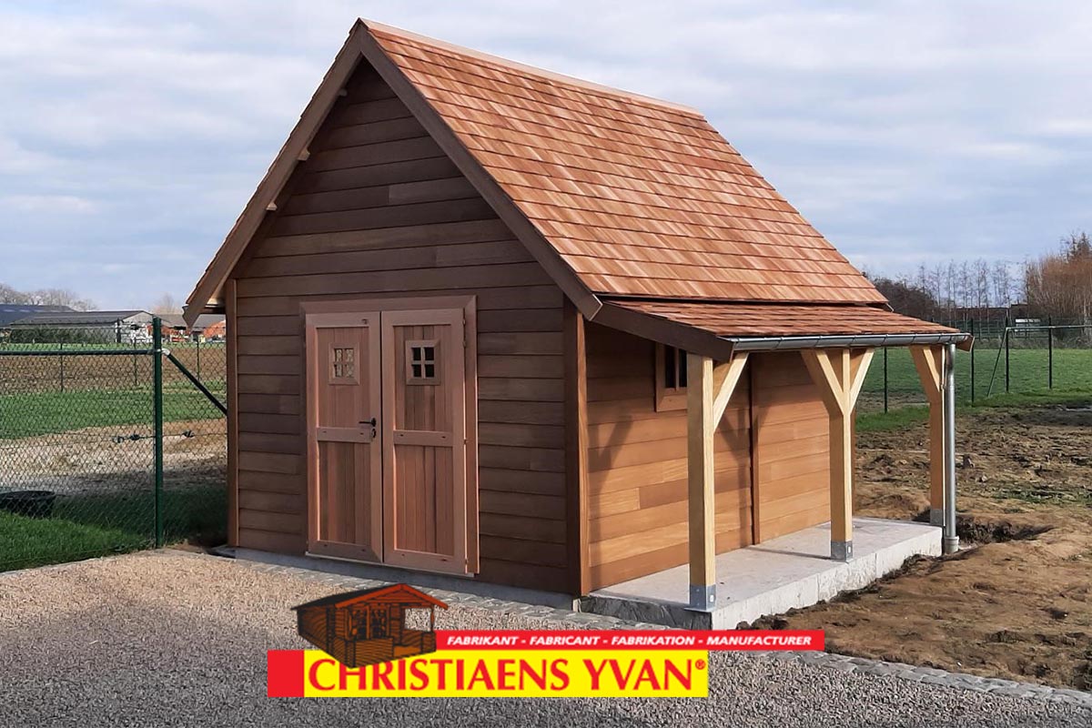 Modern Tuinhuis & Blokhut | Yvan Christiaens® | Blockline Modern